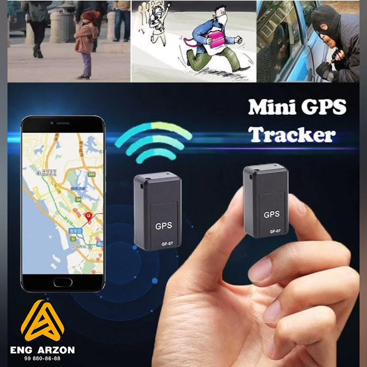 GPS" трекер (GPS, диктофон) билан хаммасини назорат қилинг - YouTube