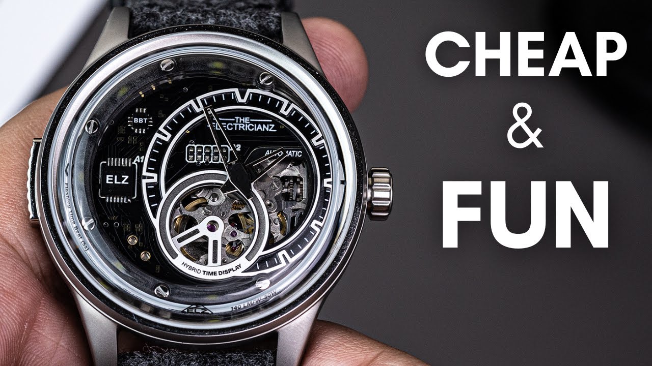 This BARGAIN Watch is Insanely Cool! | The Electricianz (ELZ) Hybrid E ...