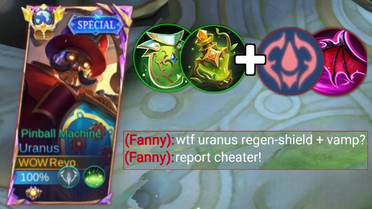 NEW META!! URANUS ABUSE REGEN-SHIELD AND VAMP 100% TOTALLY BROKEN (pls ...