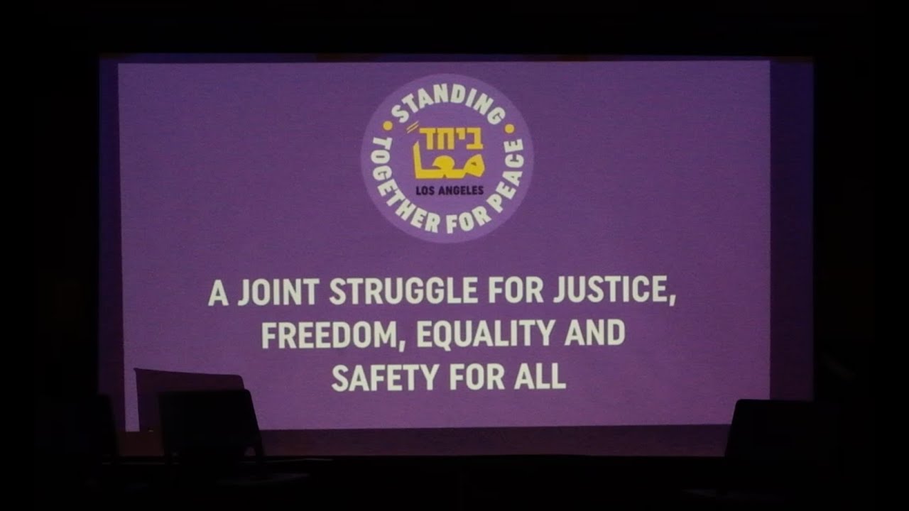 Standing Together Co-Directors Rula Daood and Alon-Lee Green in Los ...