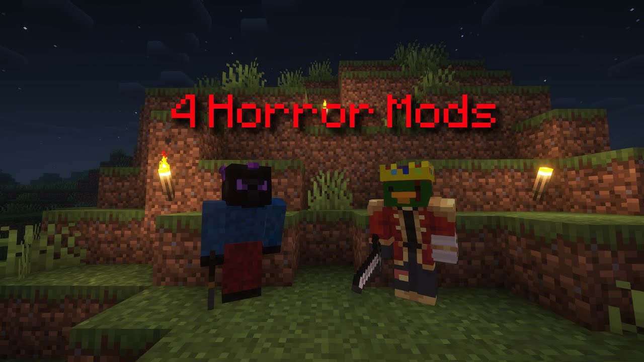 Attempting to Survive 4 MCBE Horror Mods... - YouTube