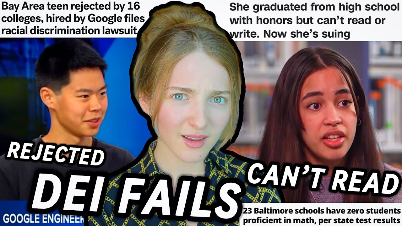 Rejected by 16 Colleges, Hired by GOOGLE?! The DEI Scam EXPOSED - YouTube