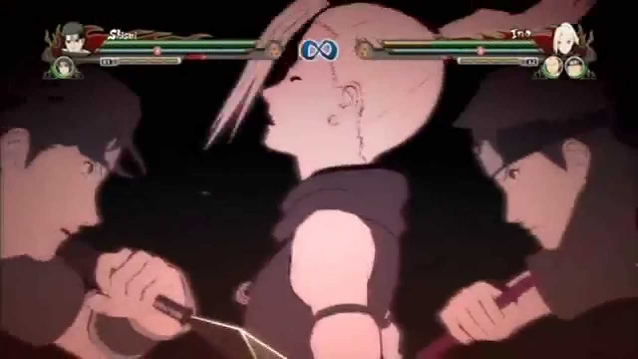 Naruto Storm Revolution Shisui & Itachi team ougi on all female ...