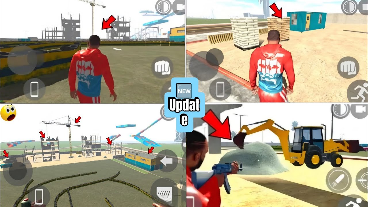 Indian bike driving 3D new update new construction area and new KTM RC ...