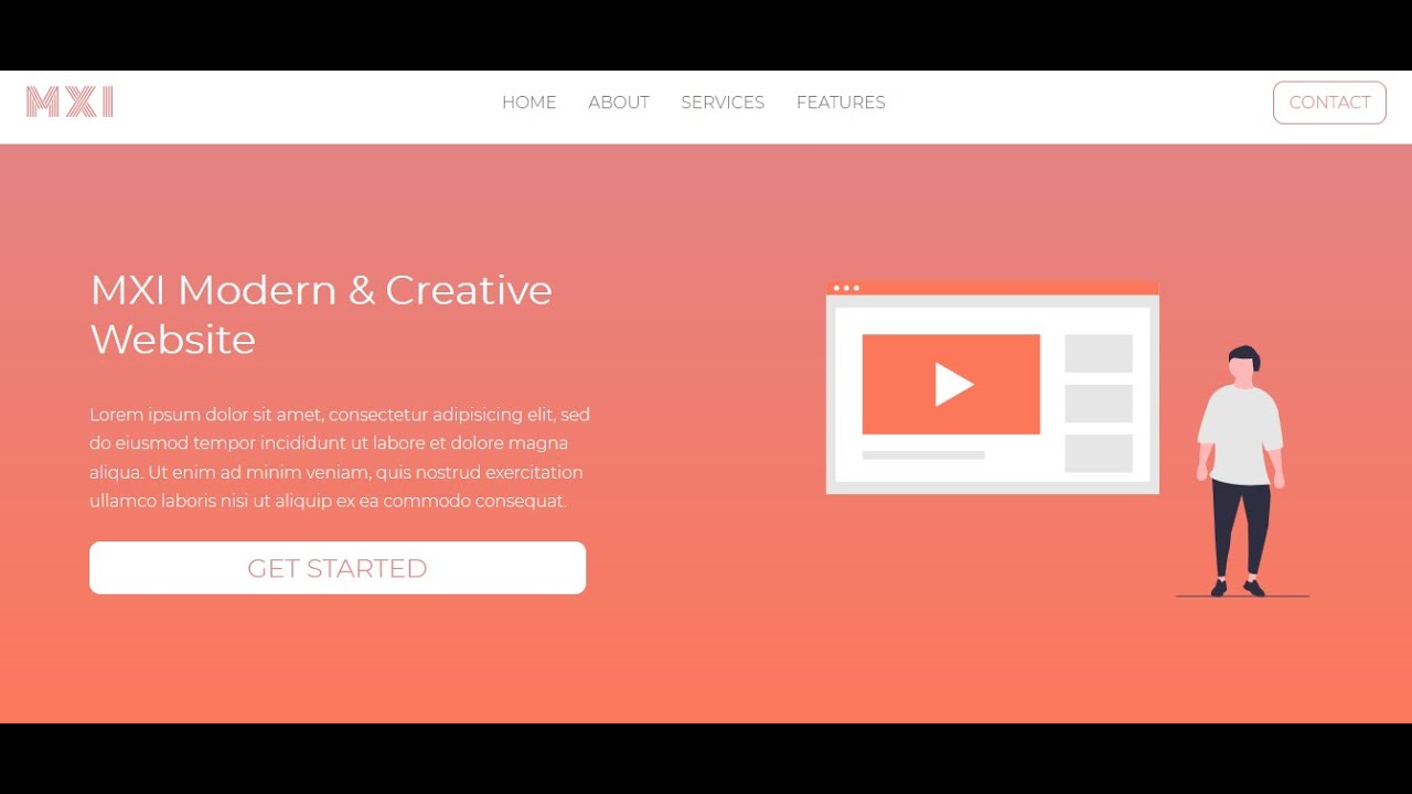 How To Make a services page Using HTML & CSS [ PART 3 ] - YouTube