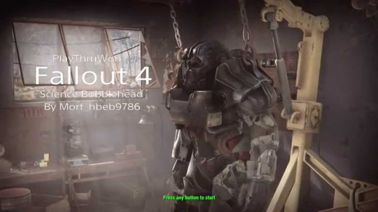 Fallout 4 Bobblehead location Guide: Science Bobblehead - YouTube