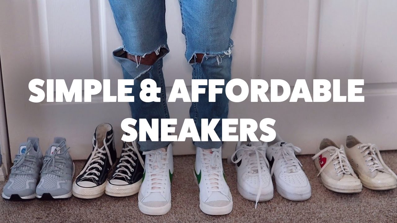 My Simple Sneaker Collection 2021 - YouTube