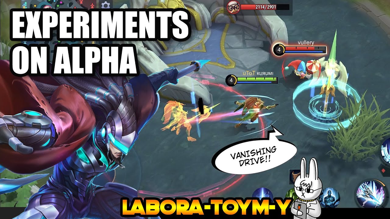 HOW TO COUNTER ALPHA - MLBB - MOBILE LEGENDS LABORATOYMY - YouTube