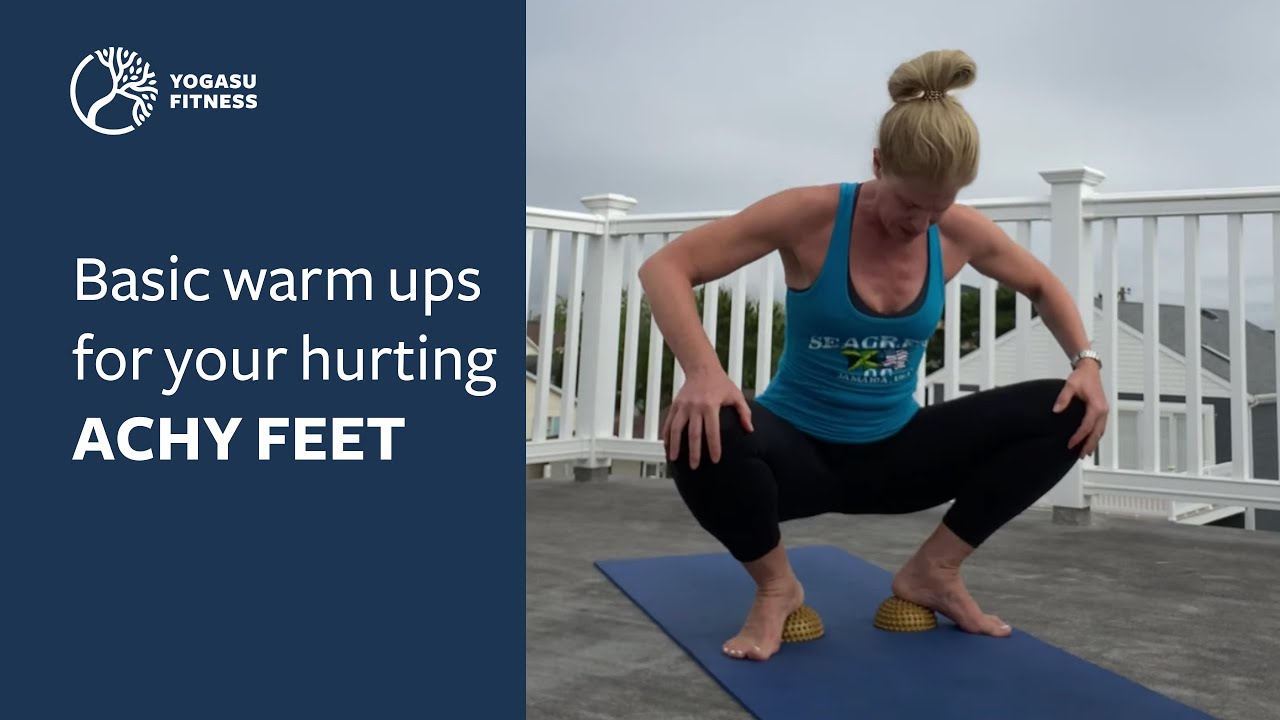 Yamuna Foot Fitness (YFF) - Warm Up for Feet Pain - YouTube