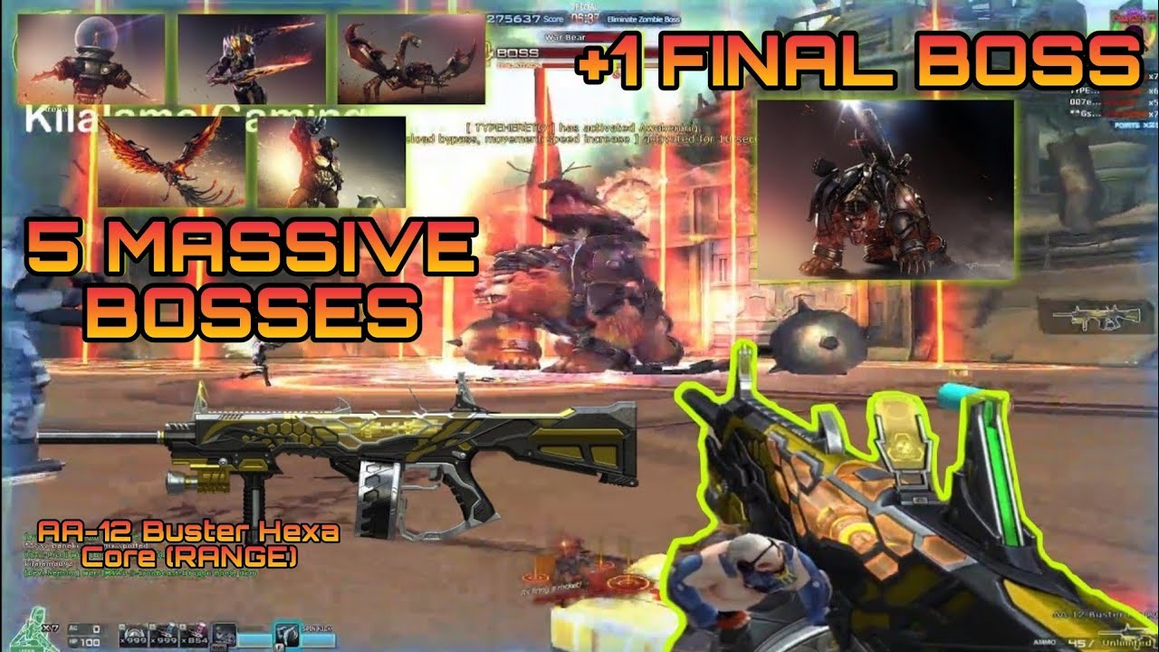 AA-12-Buster-Hexa Core-Range | Final Arena (HARD) Gameplay | Crossfire Philippines - YouTube