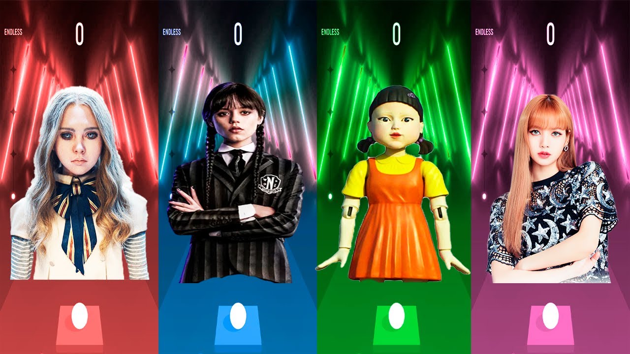 Megan (m3gan) vs Wednesday song dance vs Squid Game vs Lisa Money ...