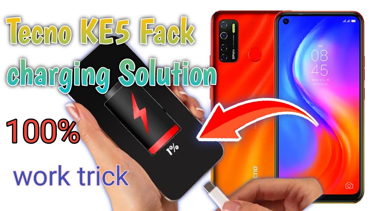 Tecno KE5 Fack charging solutions - YouTube