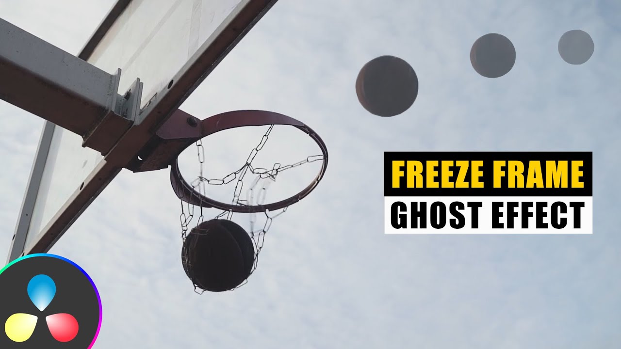 How to make the FREEZE FRAME GHOST EFFECT in Davinci Resolve 18 ...