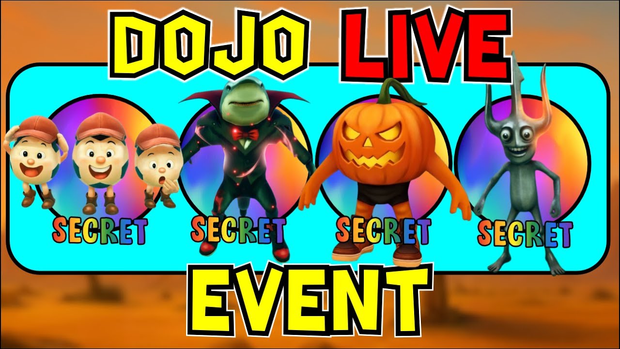 DOJO TUESDAY LIVE EVENT & Try to DISCOVER NEW Upcoming Brainrot Secrets ...