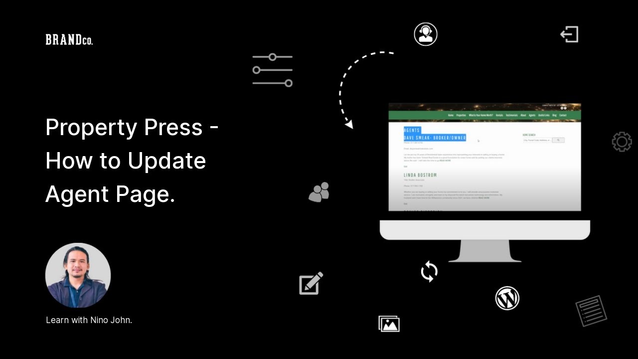Property Press - How to Update Agent Page - YouTube