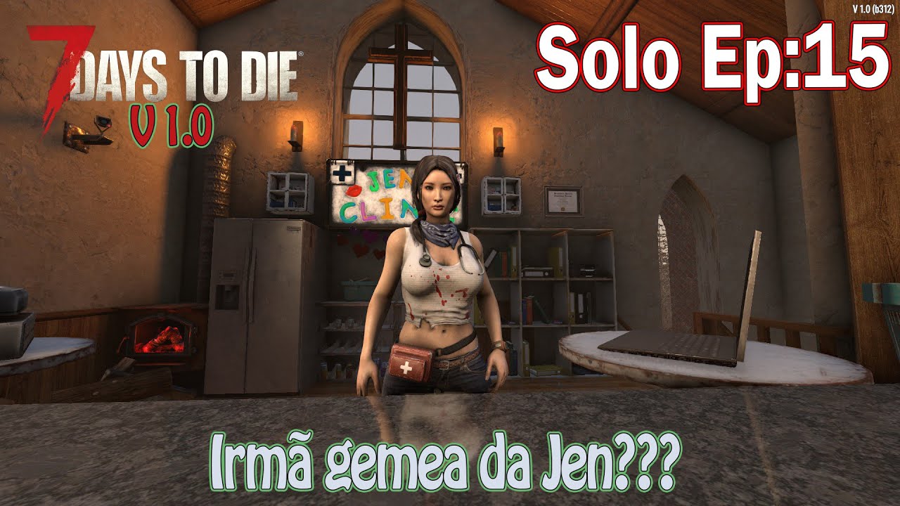 7 days to Die V1.0 - Solo Ep 15 - Achamos outra trader Jen!!! - YouTube