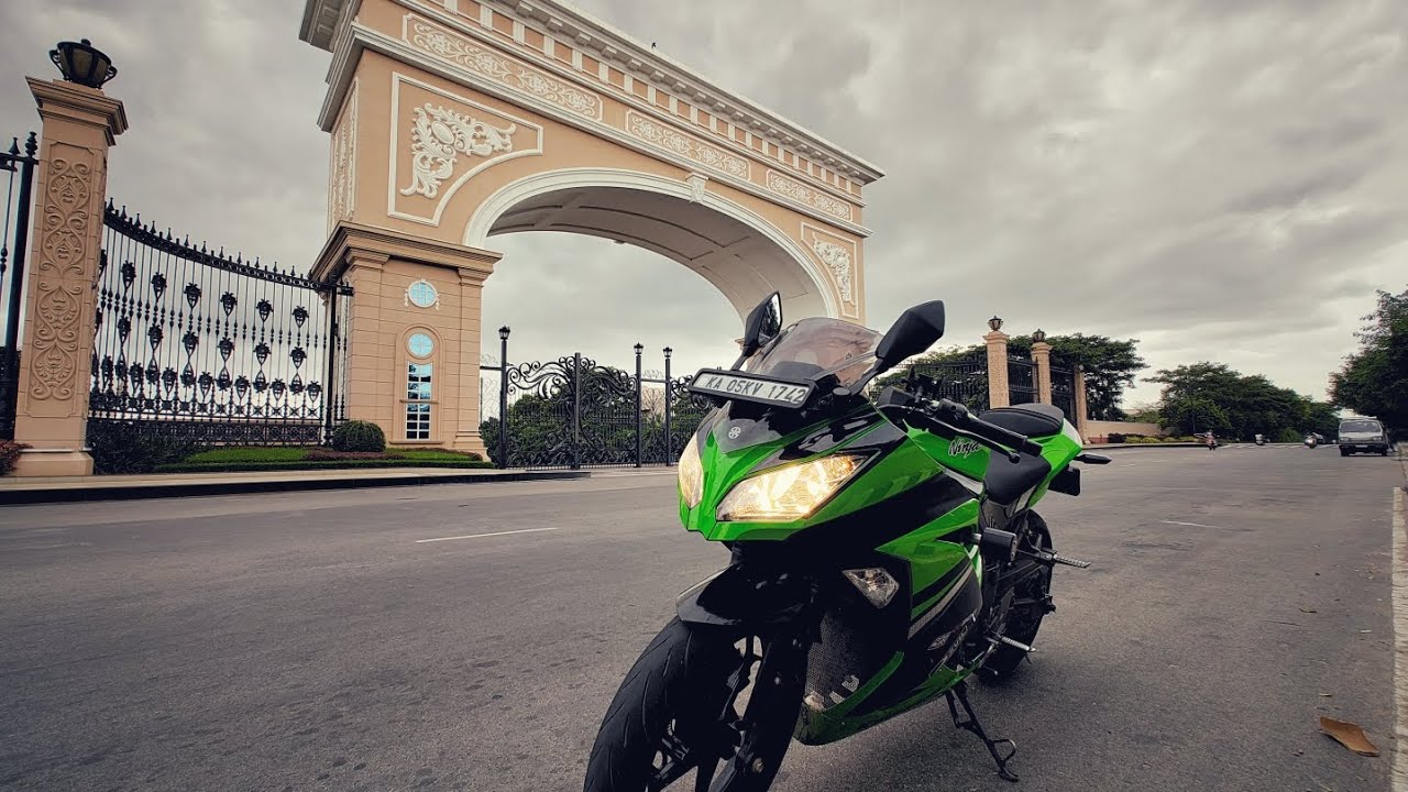 Kawasaki Ninja 300 BSIV Top Speed Test | Equipped With Devil Evolution ...