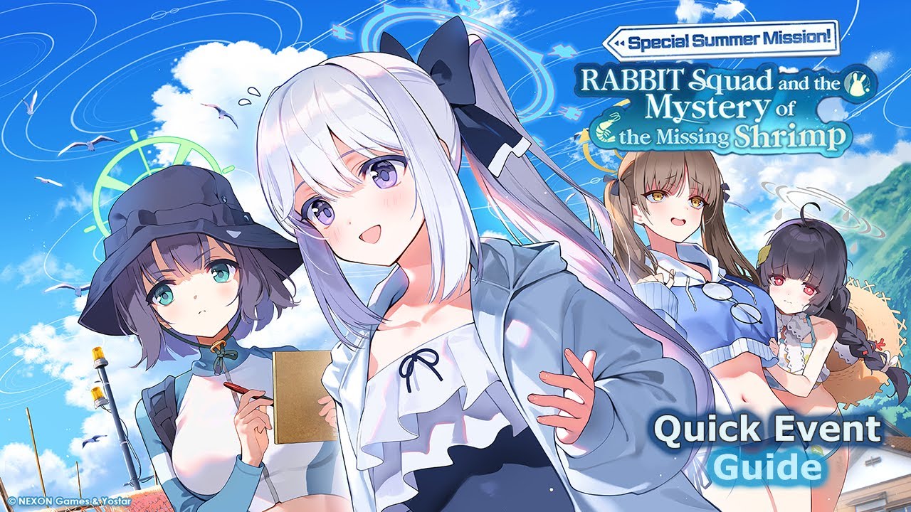Blue Archive Global - Rabbit Squad and the Mystery of the Missing ...