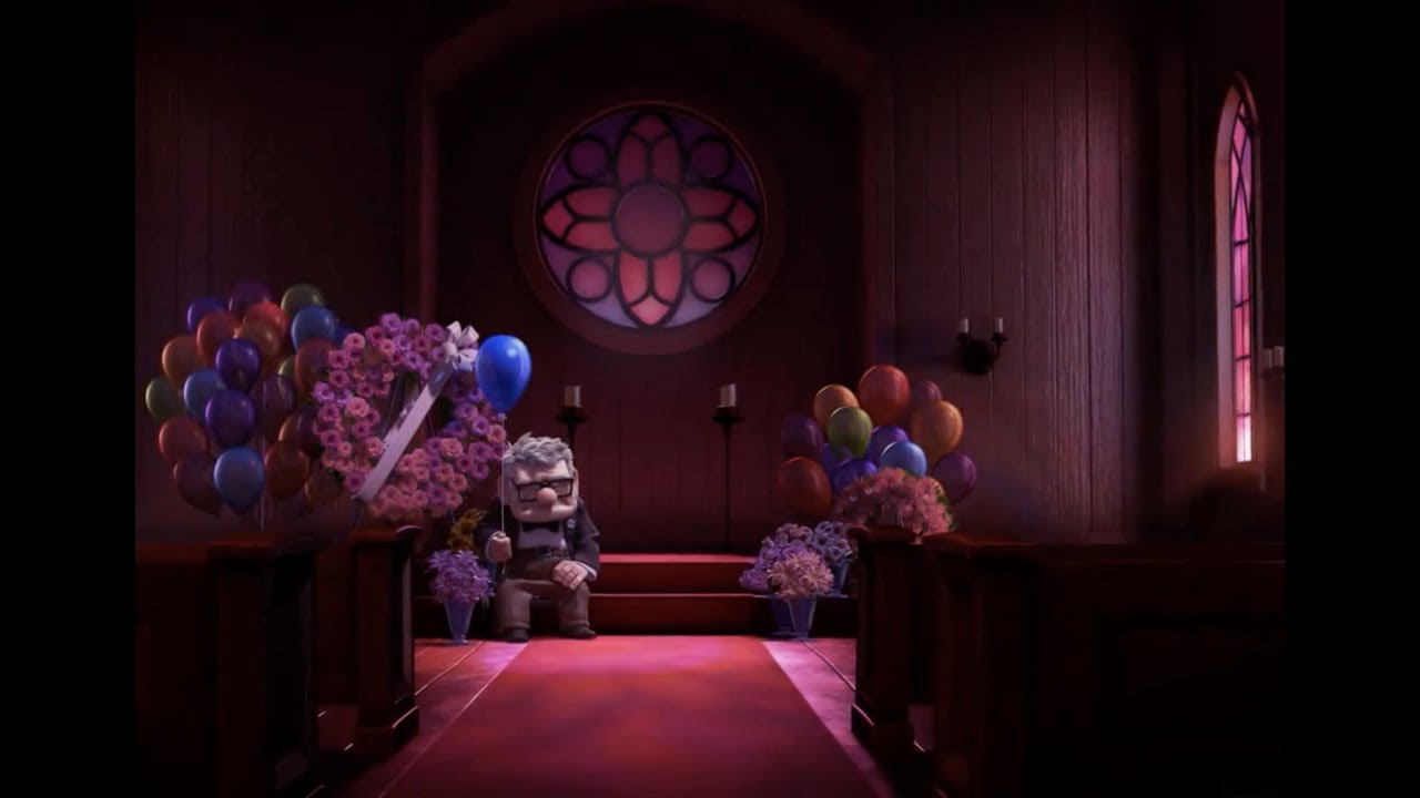 UP Ellie Funeral Scene 1440p HD - YouTube