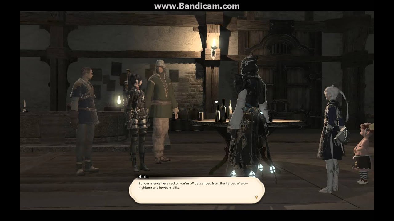 FFXIV Heavensward Fire and Blood intro cutscene - YouTube