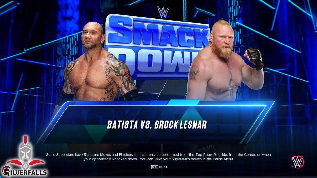 Batista vs Brock Lesnar | WWE | 4K - YouTube