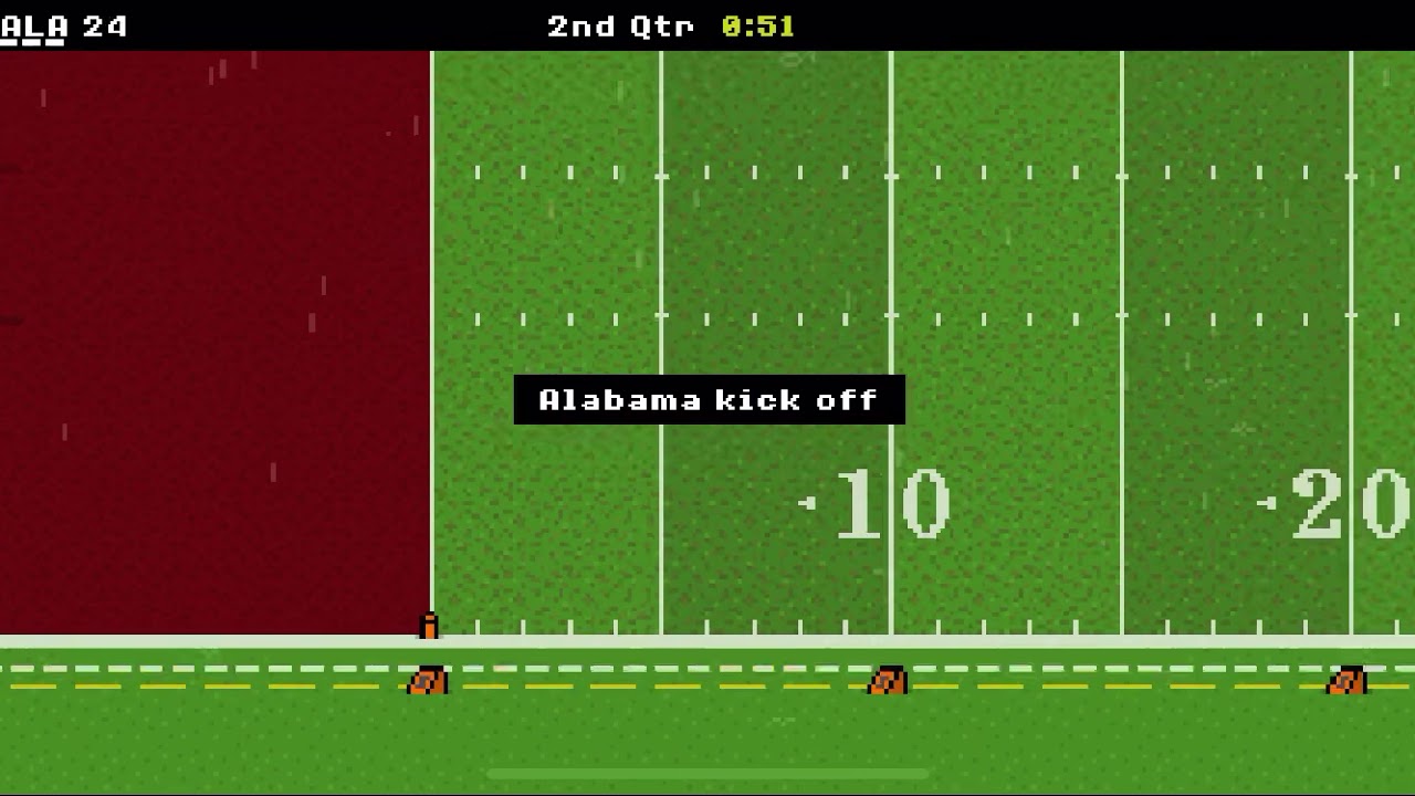 Week 4|Alabama VS Georgia Tech|Retro Bowl|Rebuilding a Legacy - YouTube