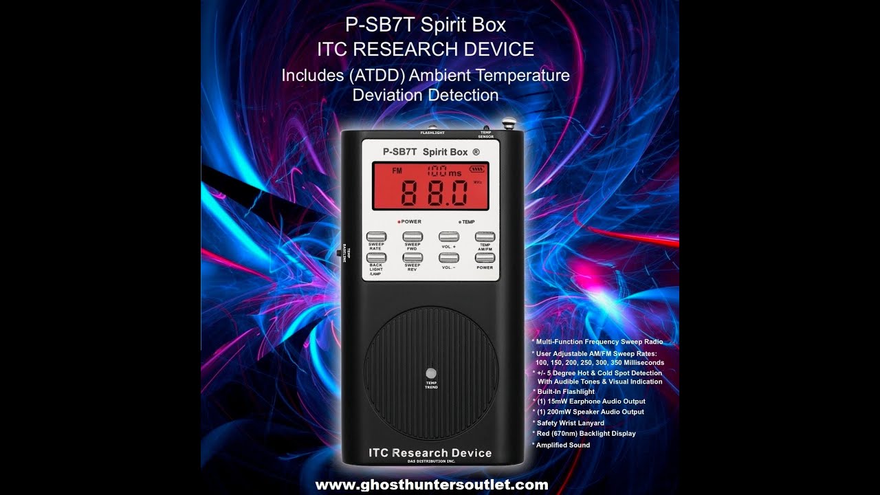 P SB7T Spirit Box - YouTube