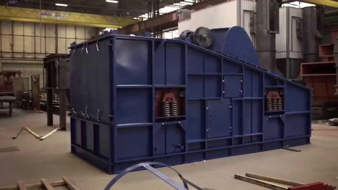 Vibrating screen VVS 2.2/3.3-55 - Asphalt Plant - YouTube