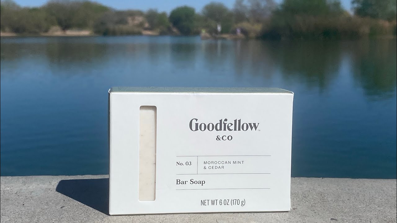 Goodfellow & co Moroccan mint & cedar bar soap review - YouTube
