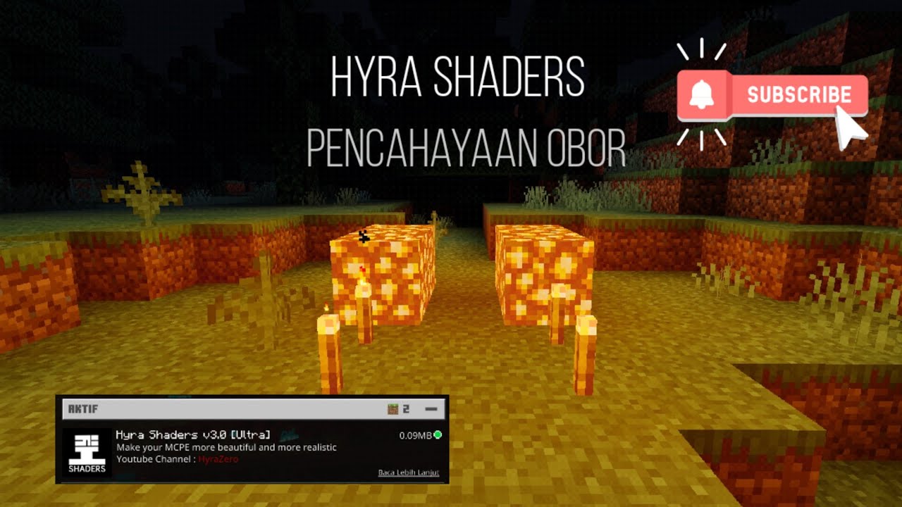 HYRA SHADERS PENCAHAYAAN OBOR - YouTube