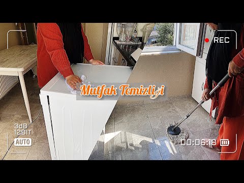 Temizlik Motivasyon☘️Bulaşık Makinası Temizliği / Mutfak Rutinleri 1 / Sessiz Vlog-Vlog