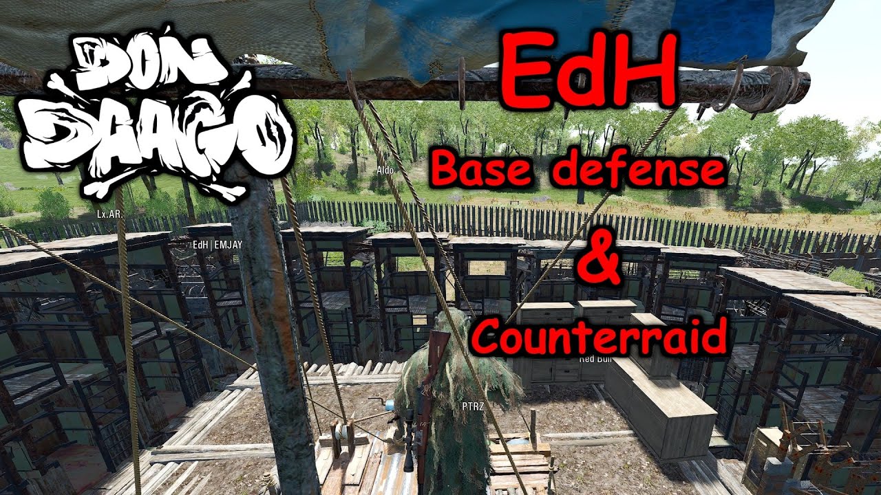 SCUM | Base defense & Counterraid - YouTube