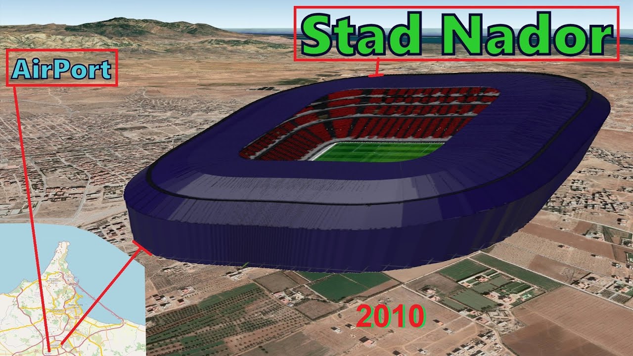 ملعب الجديد ناظور - New Stadium Nador - YouTube