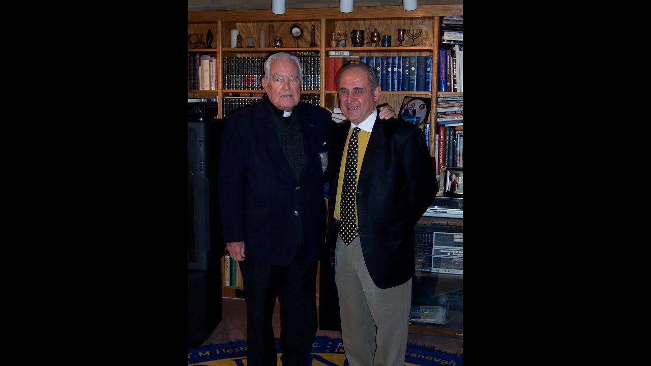 Father Theodore Hesburgh's Philosophy of Life - YouTube