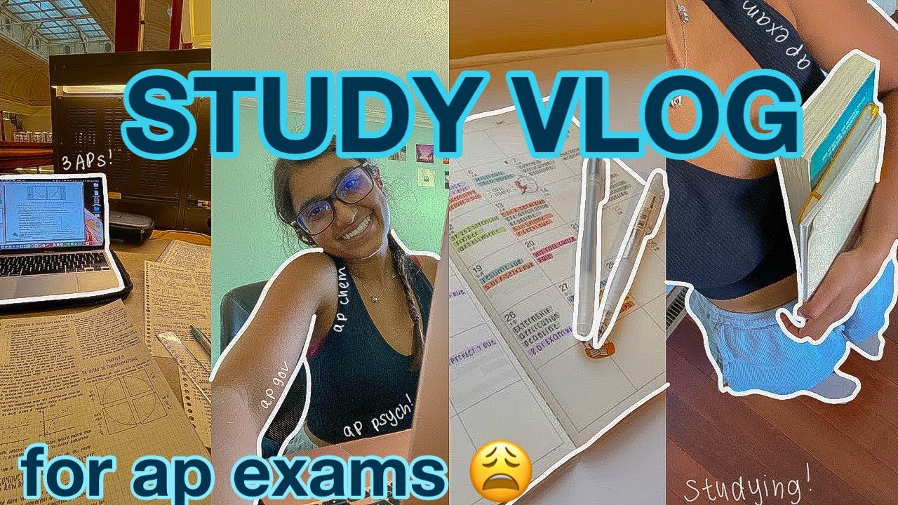 AP EXAM STUDY VLOG (this will motivate you) 🖊 ˖° 🎧 - YouTube