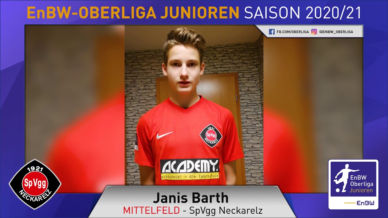 EnBW-Oberliga - SpVgg Neckarelz - 20/21 - Janis Barth - YouTube