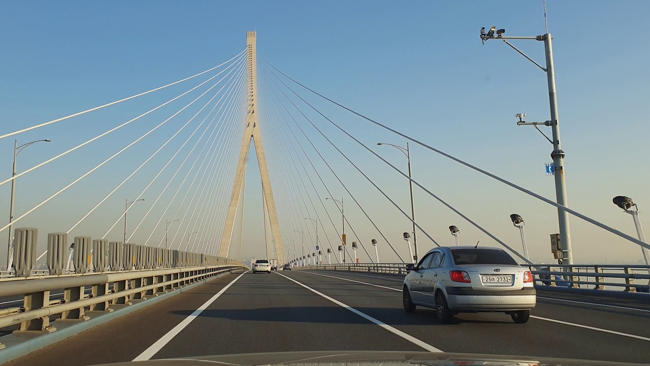 Driving Downtown - Incheon 4K - South Korea - YouTube