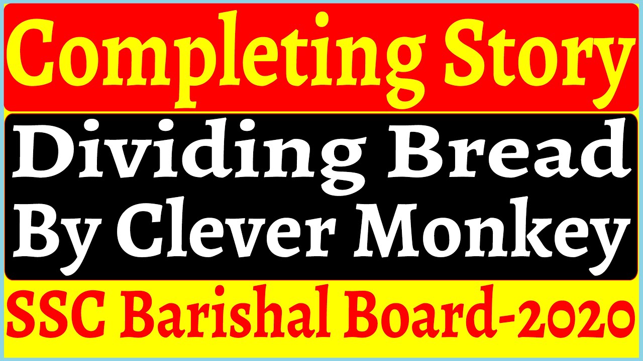 Dividing Bread of Two Rats By a Clever Monkey Completing Story For ...