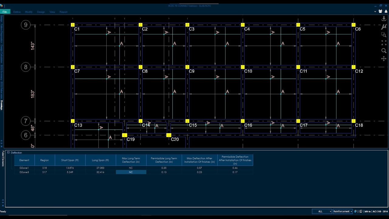**Getting Started with RCDC FE:** Two way and one way slab design in ...