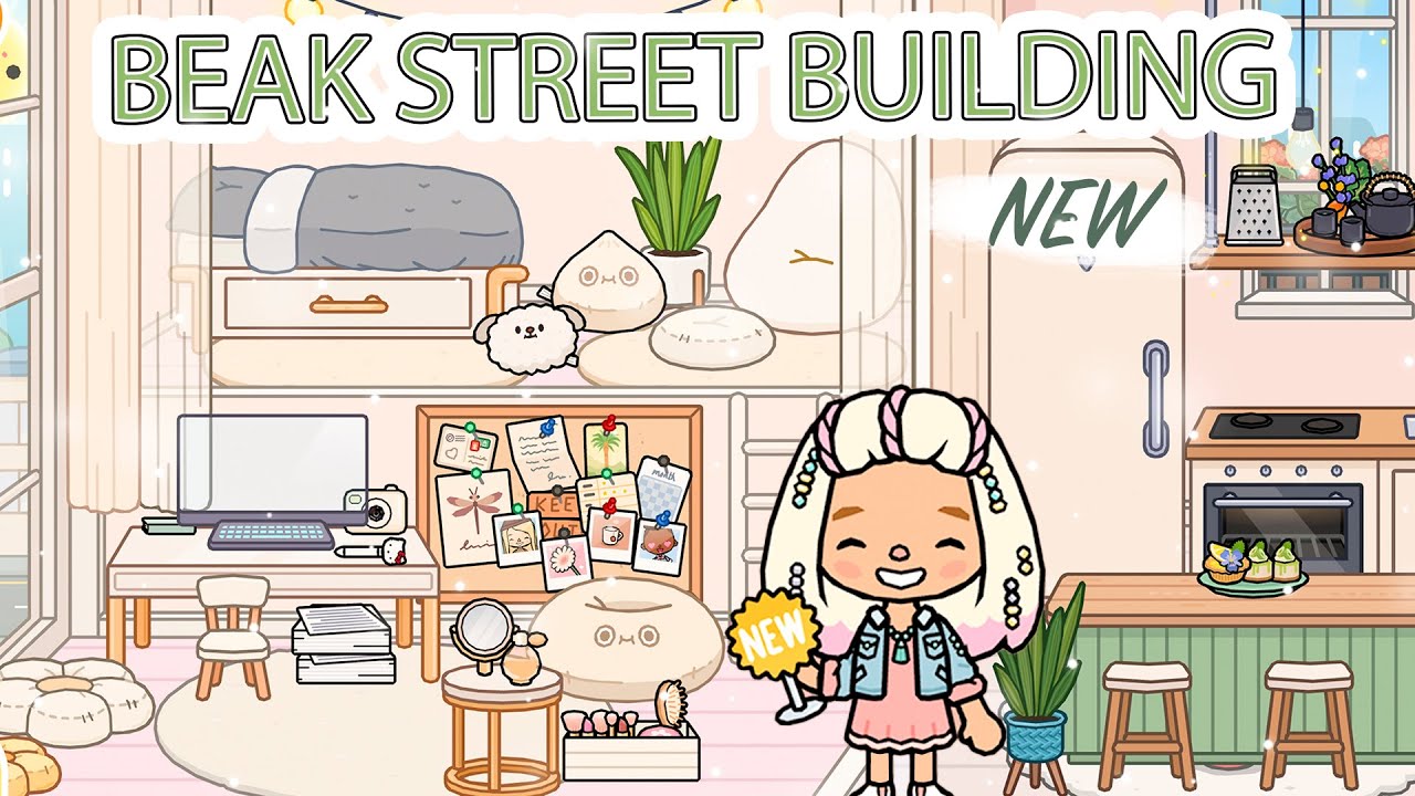 🌸NEW! BEAK STREET BUILDING🏡 OUT NOW! | House Ideas | NEW AESTHETIC ...