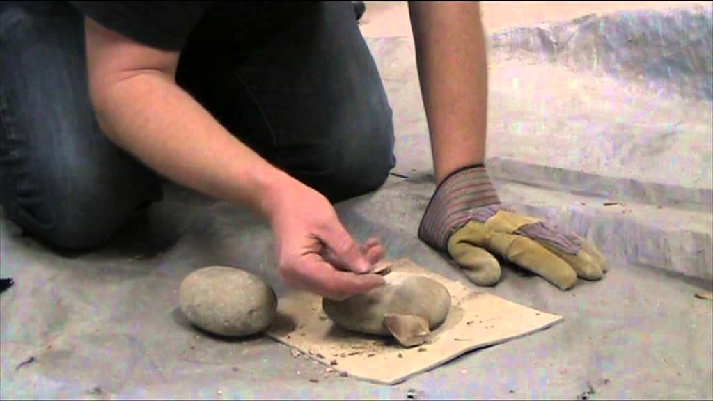 Bipolar Knapping - YouTube