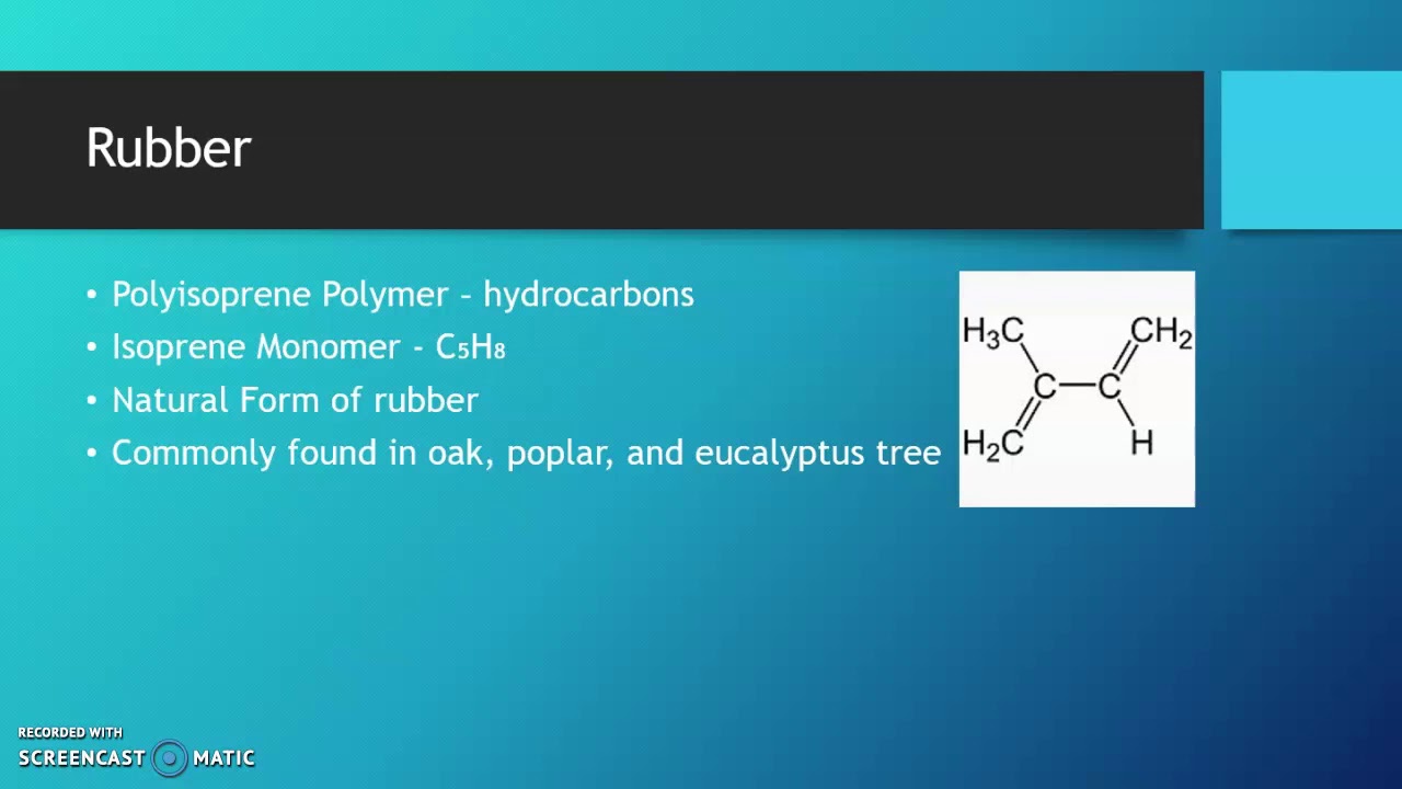 Vulcanization - Chemistry Project - YouTube