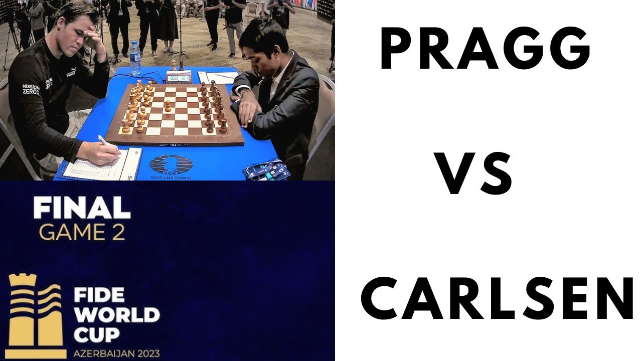 TODAY'S CHESS MATCH | Pragg Vs Magnus Carlsen today's match | FIDE ...