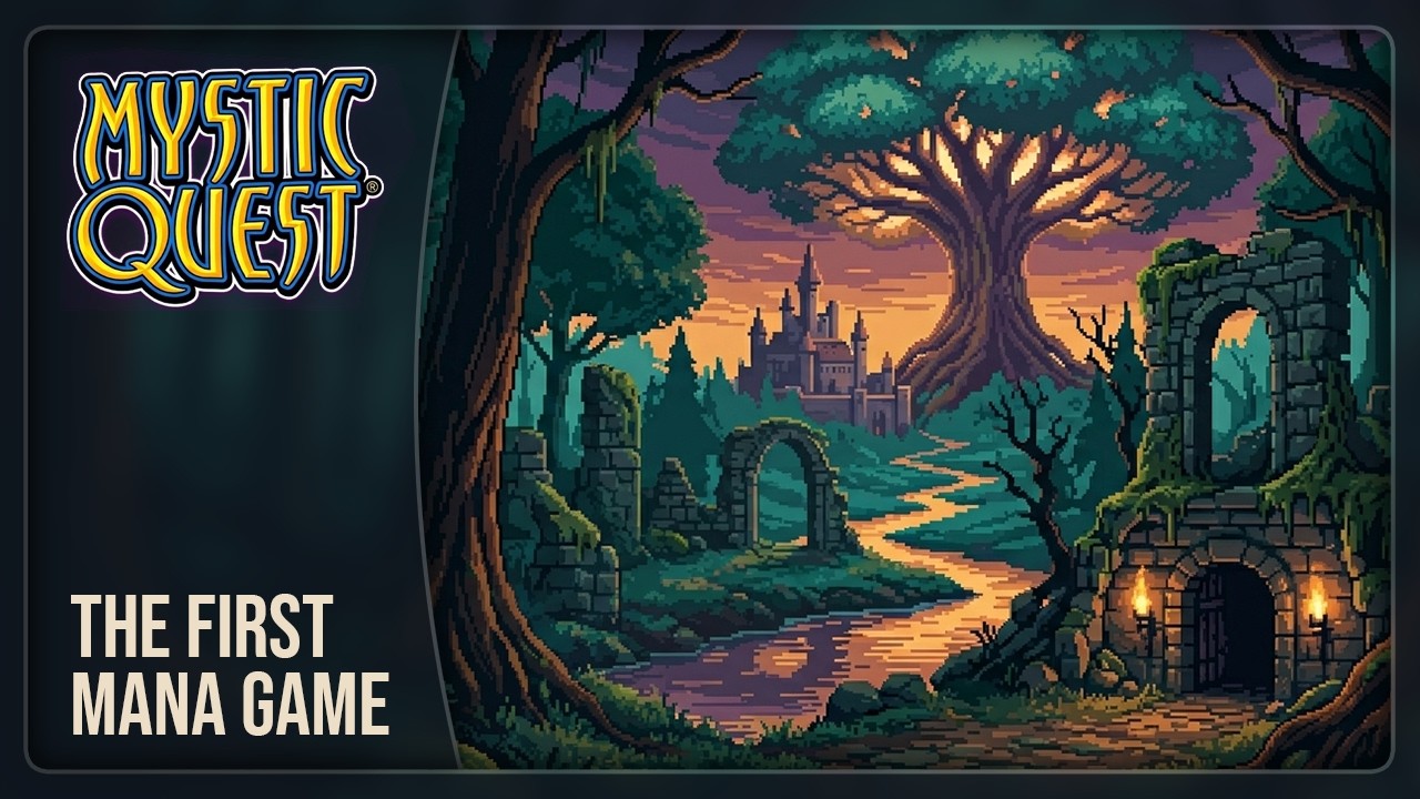 The First Mana Game Ever Made | Mystic Quest / Final Fantasy Adventure ...