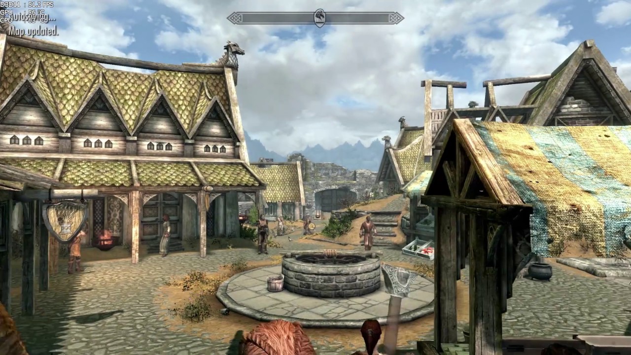 TES 5: SKYRIM SE pt.31 - Spellsword class - The Brawl - YouTube