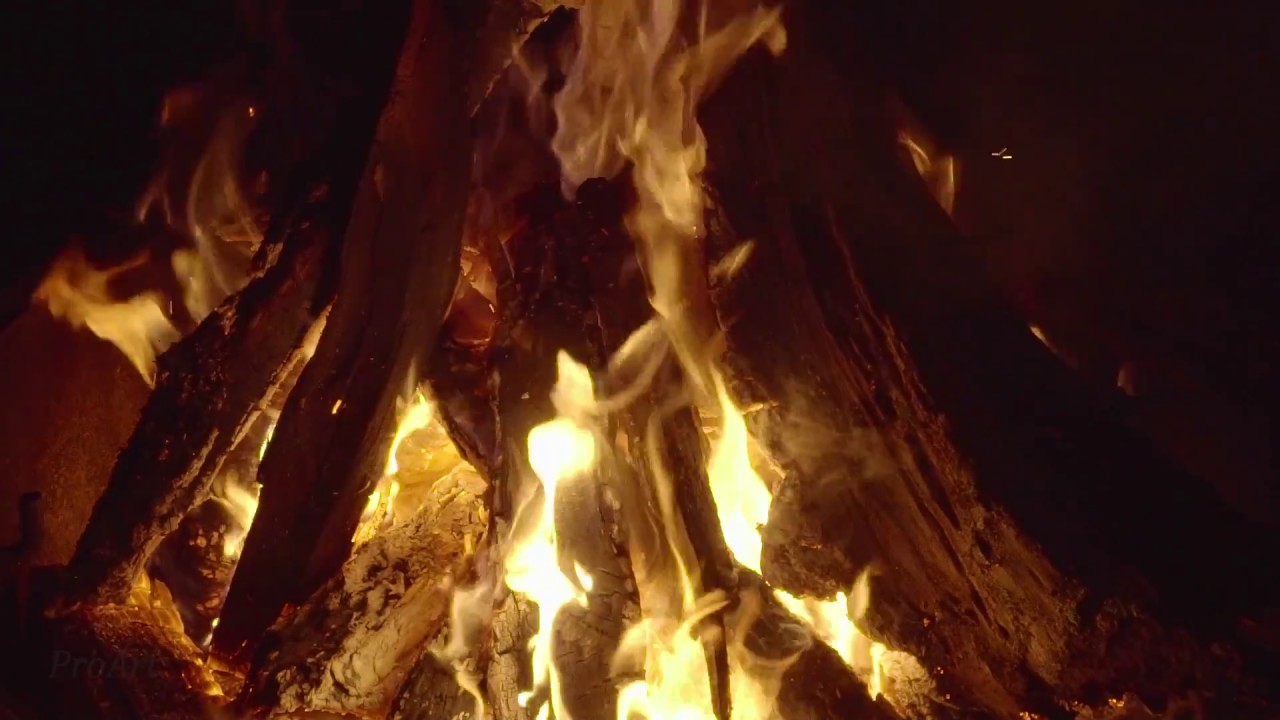 10-Hour of Slow Motion Fire Relax video - Campfire. Episode 5 - Only in ...