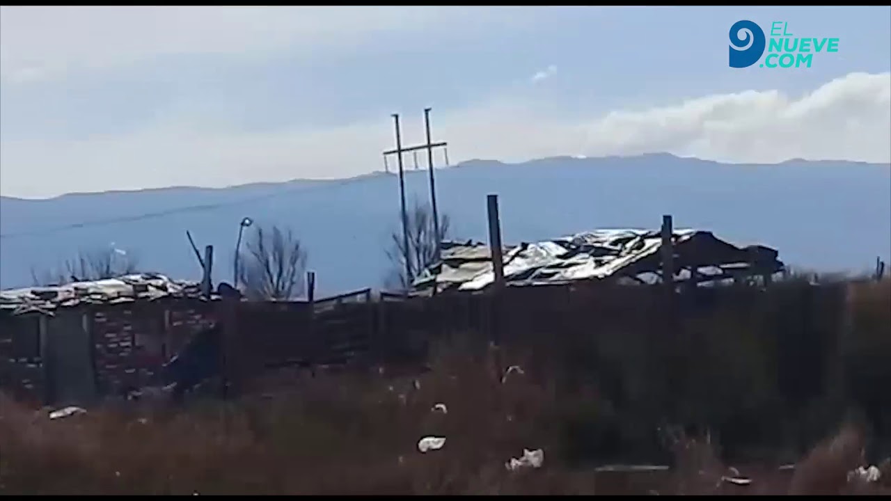 El viento caliente sopló muy fuerte en todo Mendoza - YouTube