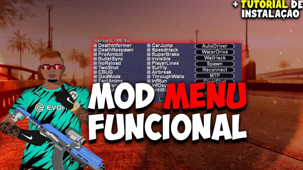 O MAIOR MOD MENU LEVE PARA SAMP PC ATUALIZADO #hack - YouTube