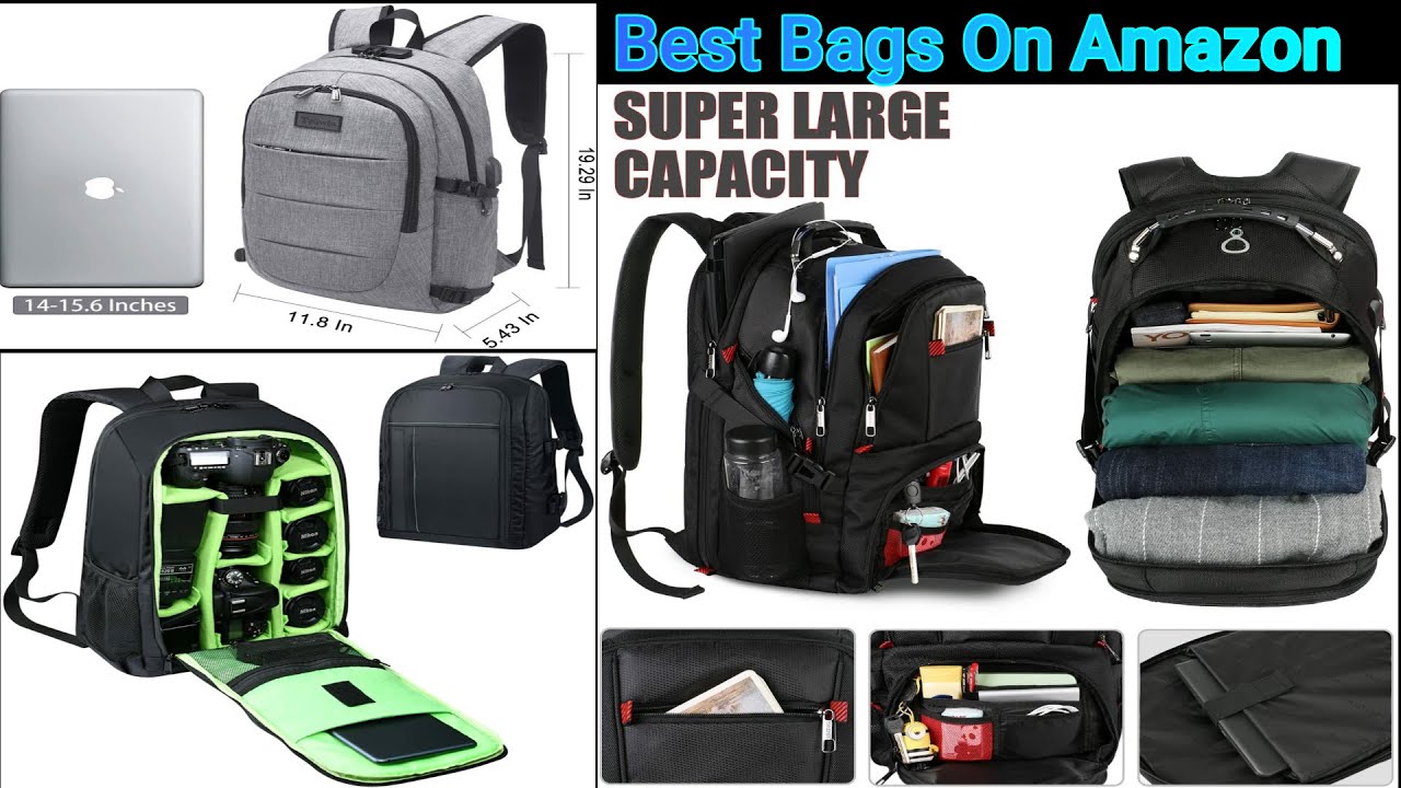5 Crazy Backpacks Avalaible On Amazon| Best Handbags - YouTube