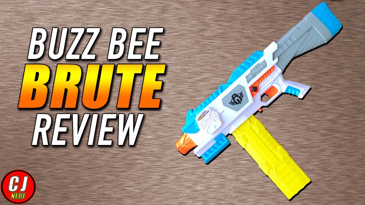 Air Warriors Brute Review - Buzz Bee Toy Guns - YouTube